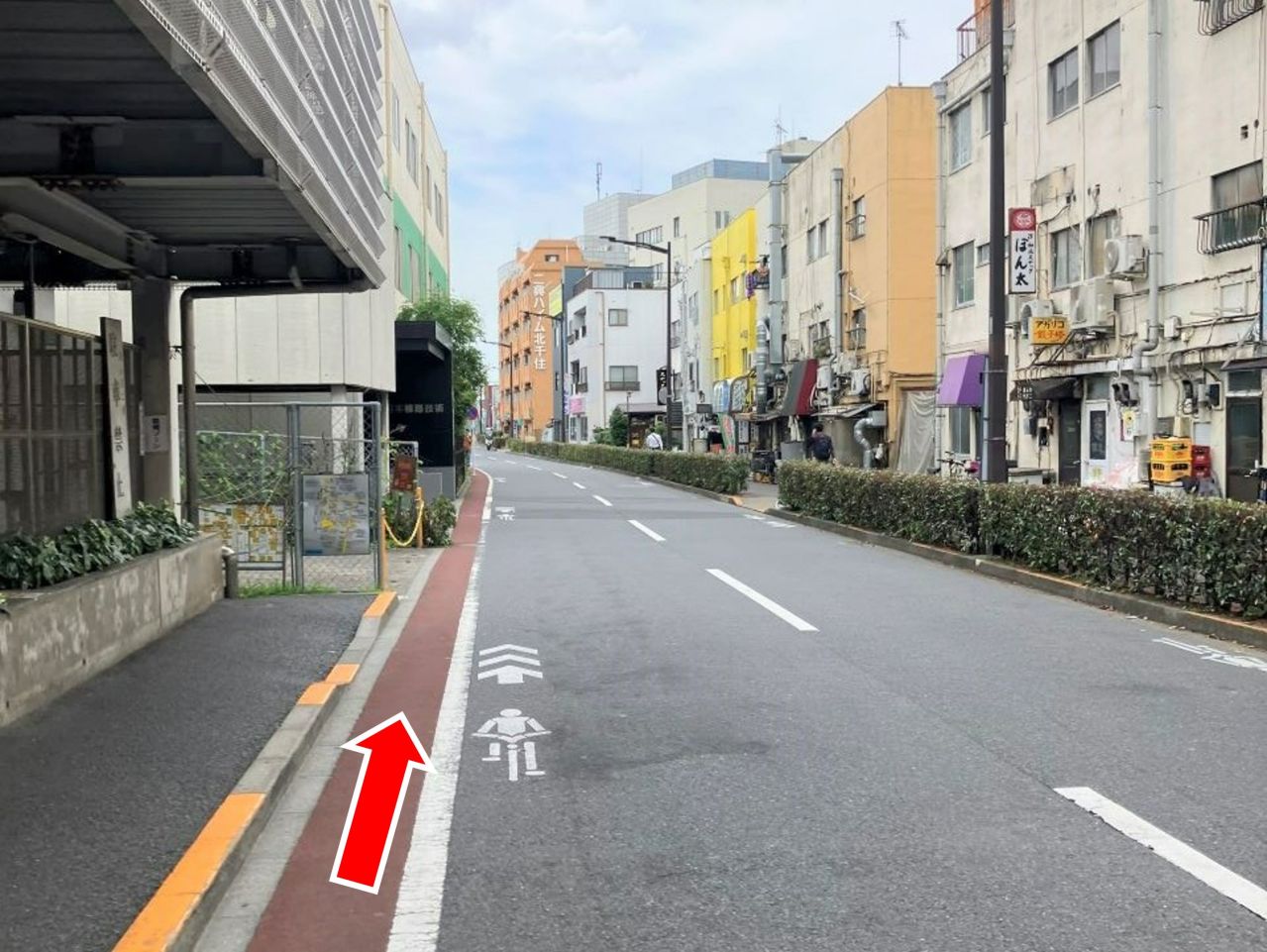 東京研修センター（北千住駅から） | アクセスマップ | AOTSについて | 一般財団法人海外産業人材育成協会（AOTS）